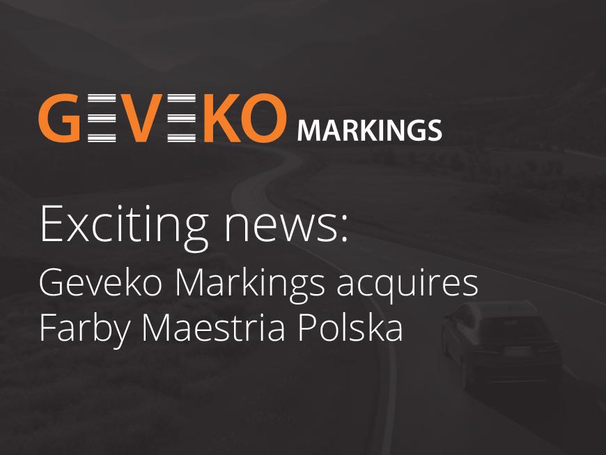 Geveko Markings | Announcements - News - Exhibitions